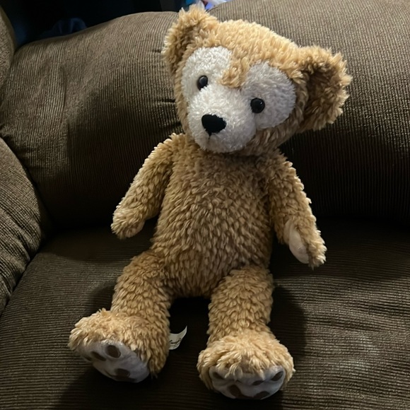 Disney | Other | Disney Duffy Teddy Bear Jumbo Brown Stuffed 7 Plush ...